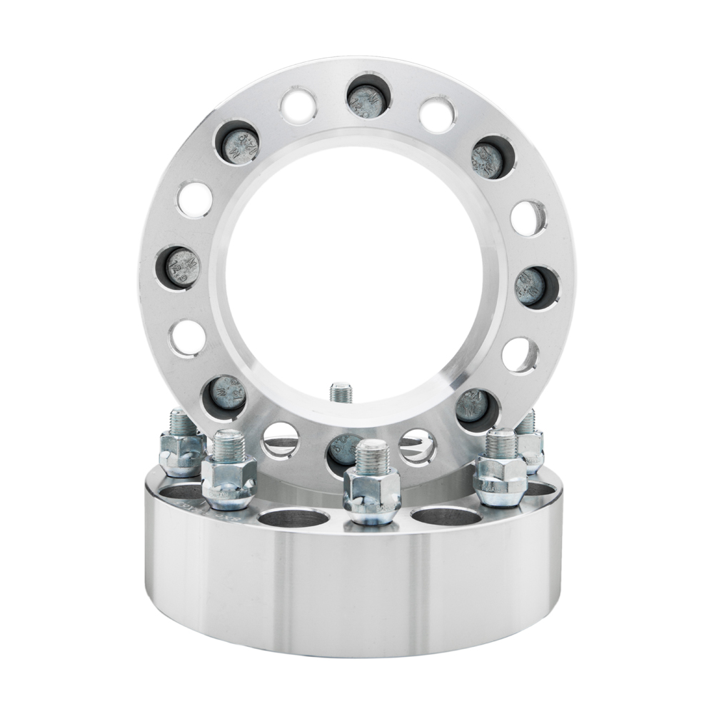 2pc 8x6.5 | 2" Wheel Spacers 130mm | 9/16" studs | 8 lug Adapters For ...
