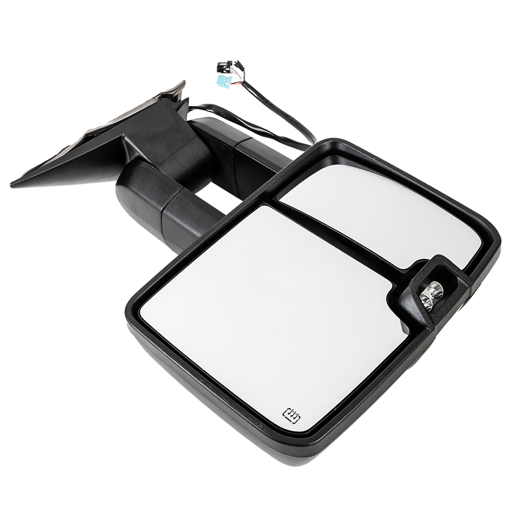 LEFT+RIGHT For 03-06 Chevy Silverado Power+Heated Smoke LED Tow Mirrors ...