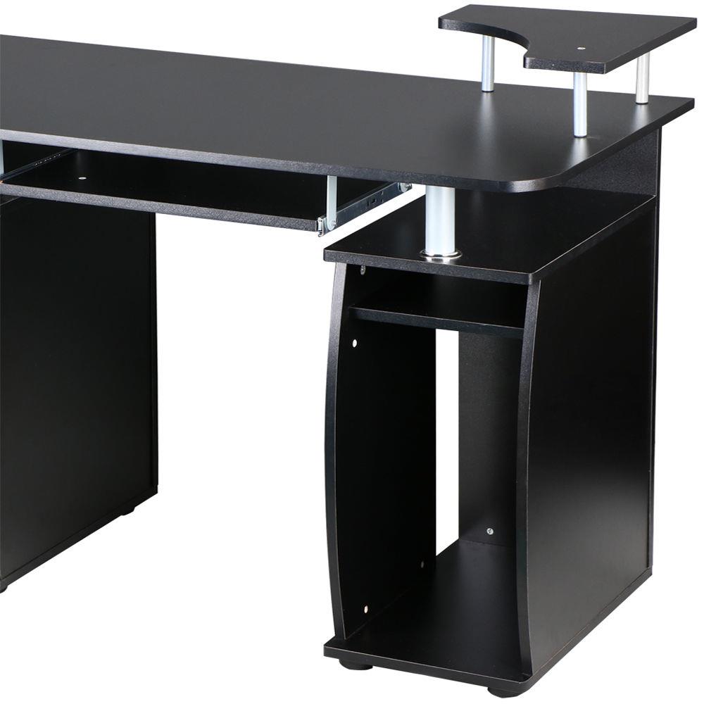 Computer Desk PC Laptop Table WorkStation Home Office Furniture w ...