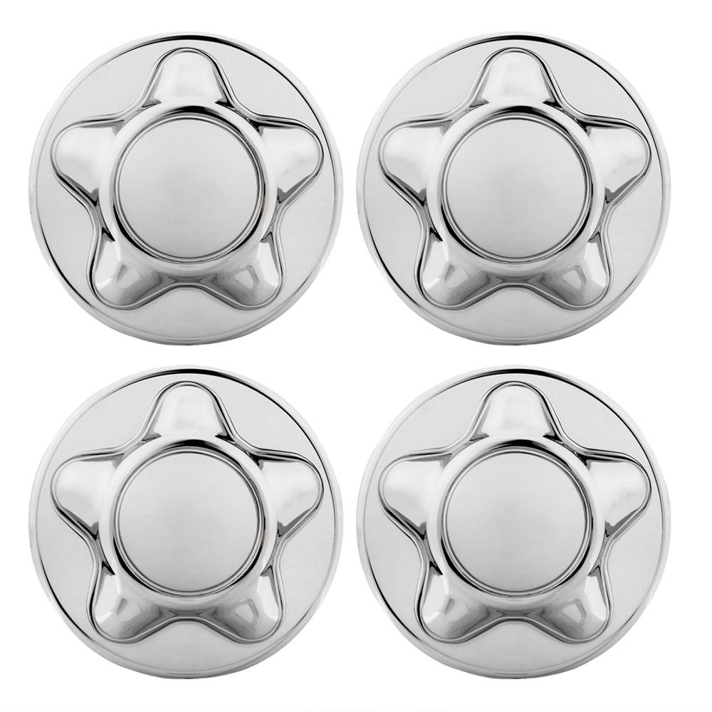 4 Pcs Set For Ford F-150 Chrome Wheel Center Hub Caps Rim Covers 5 Lug ...