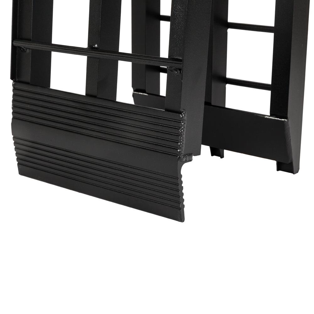 2pcs 10ft Aluminum ATV Truck Loading Ramps For Motorcycle 1200 lbs ...