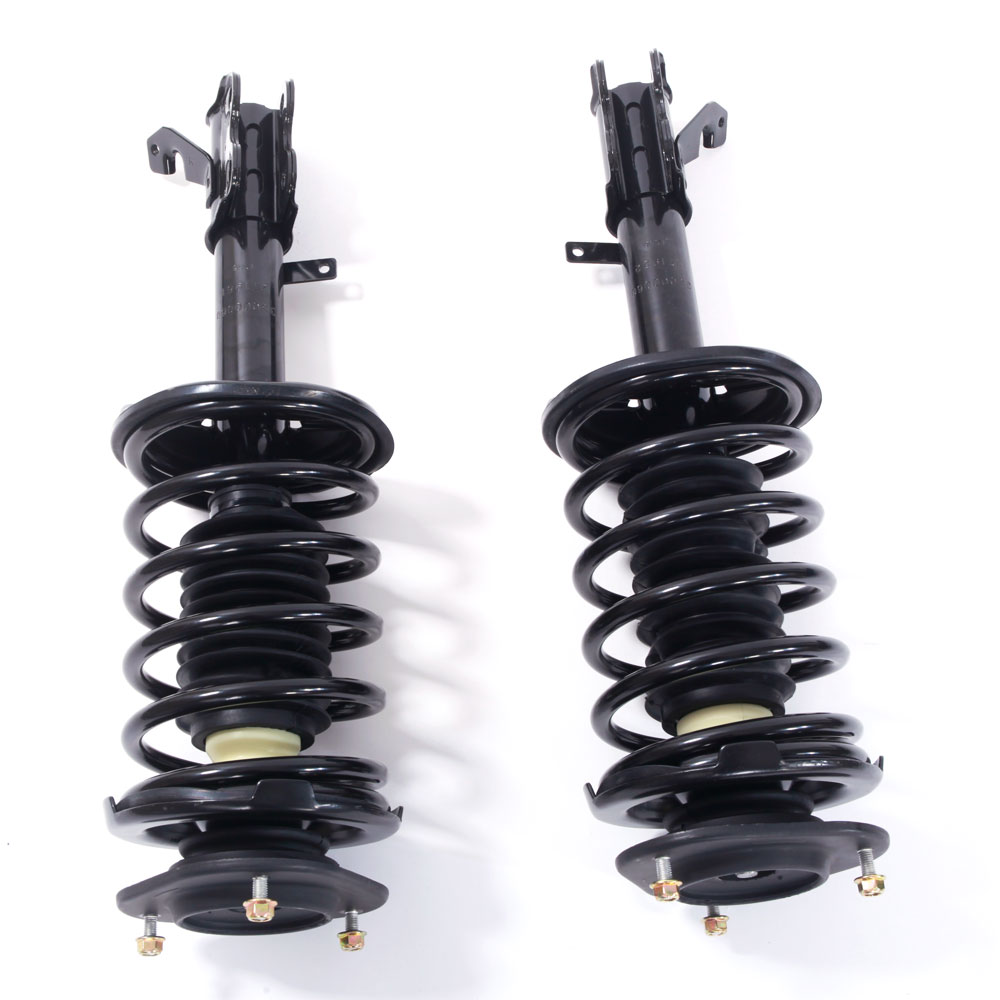 Pair (2) NEW Complete Front Struts Shock & Coil Spring Assembly for ...