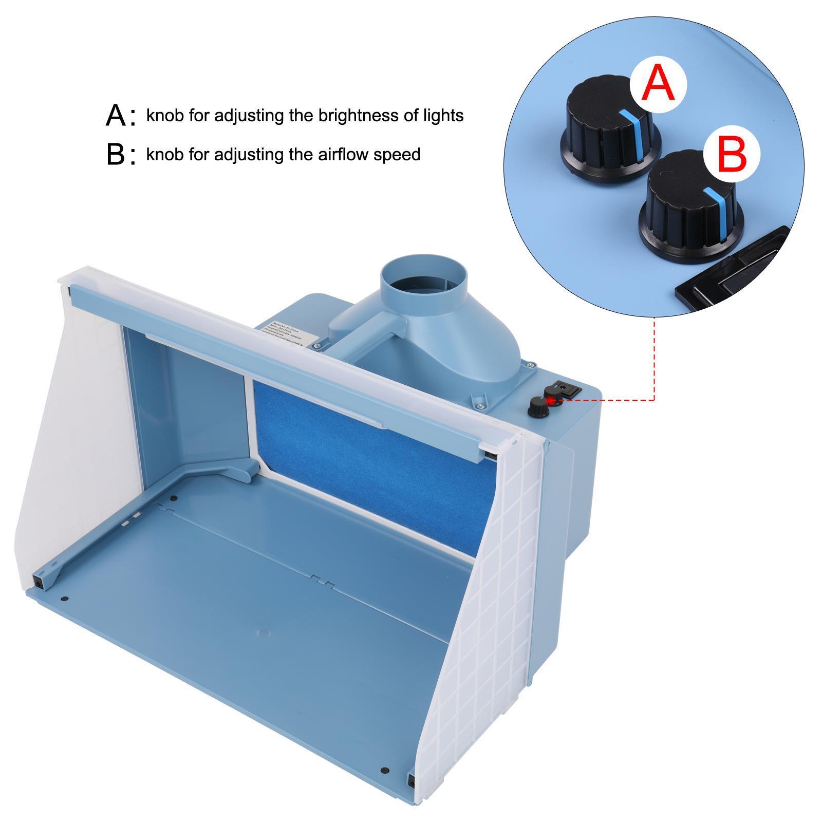 Купить Системы & наборы Tuffiom Portable Hobby Airbrush Spray Booth ...