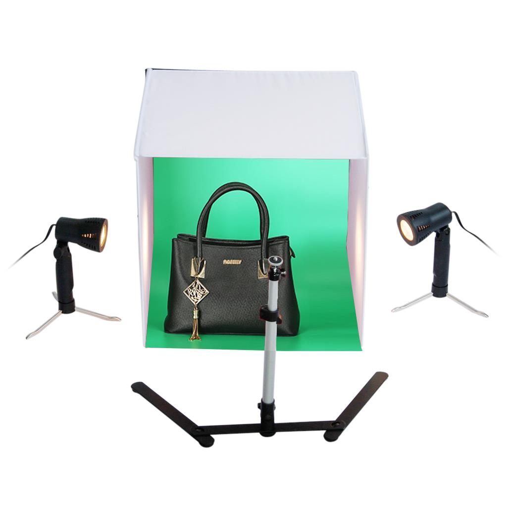 60CM Portable Light Camera Photo Studio Photography Lighting Tent Kit ...