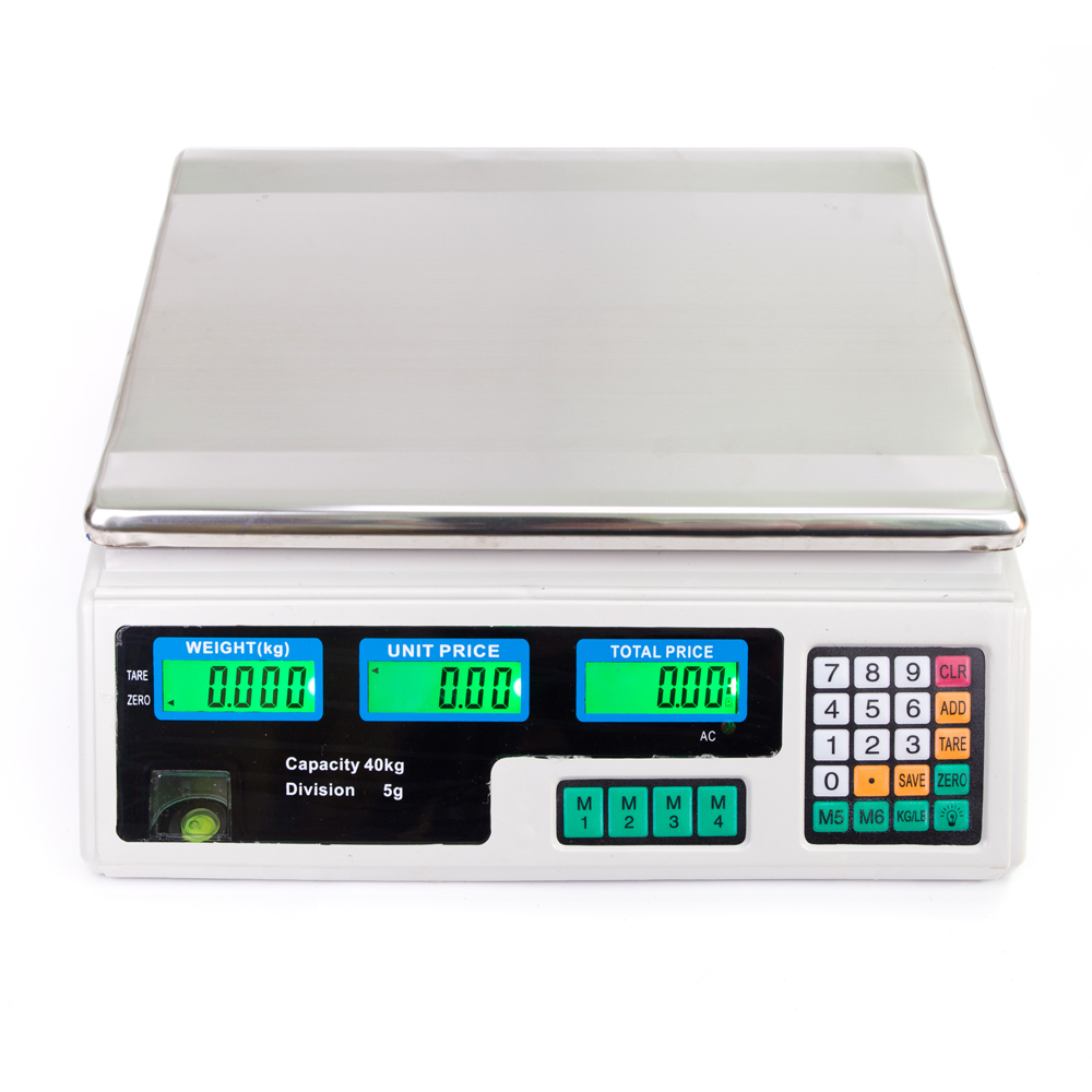 40Kg/5g Digital Scale Electronic Price Computing Weight Shop Market UK ...